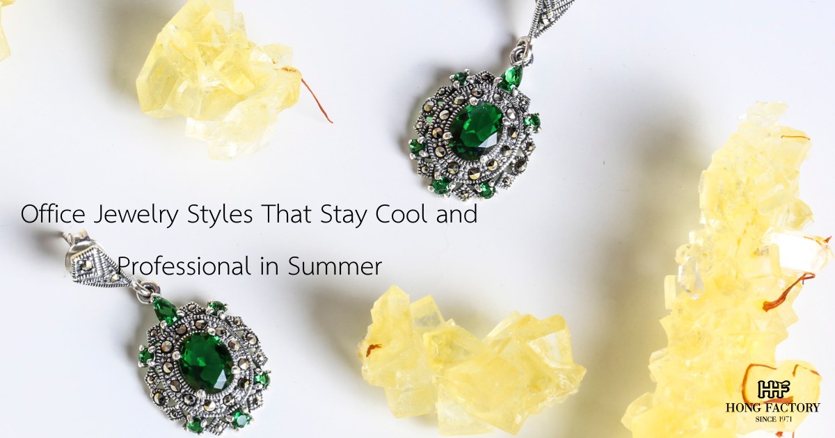 Office Jewelry Styles That Stay Cool and Professional in Summer ...