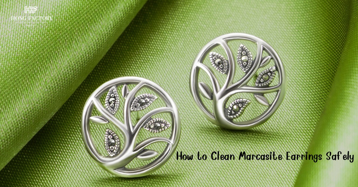 How to Clean Marcasite Earrings Safely