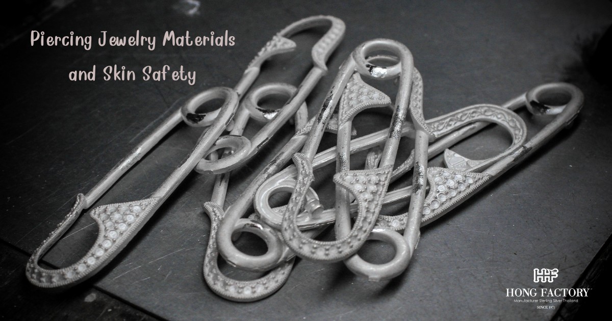 Piercing Jewelry Materials and Skin Safety